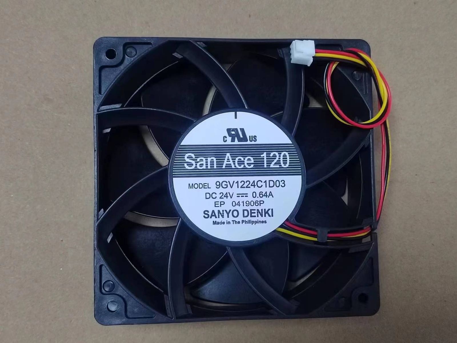 1 PC SANYO FAN 9GV1224C1D03 DC 24V 0.64A 12038 12cm 3pin | eBay