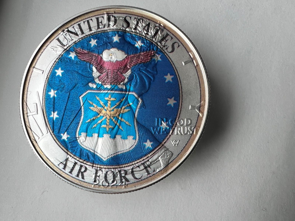 US Air Force - USAF - American Silver Eagle .999 Silver Dollar Coin ...