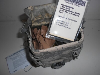 USGI ACU Chemical Detector Kit M256A2 Complete NEW Free Shipping | eBay