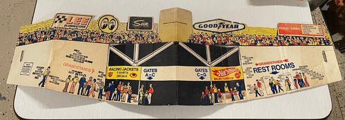 Hot Wheels Thunder Shift 500 Grandstand Cardboard Display 1974 Mattel ...