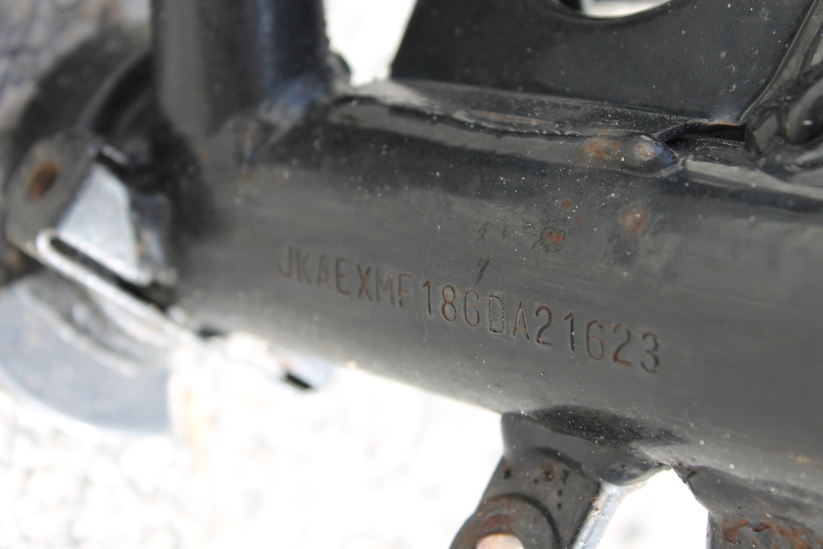 98-06 Kawasaki Ninja Ex 250r Frame Chassis EZ REG 3862638830 2006 16k ...