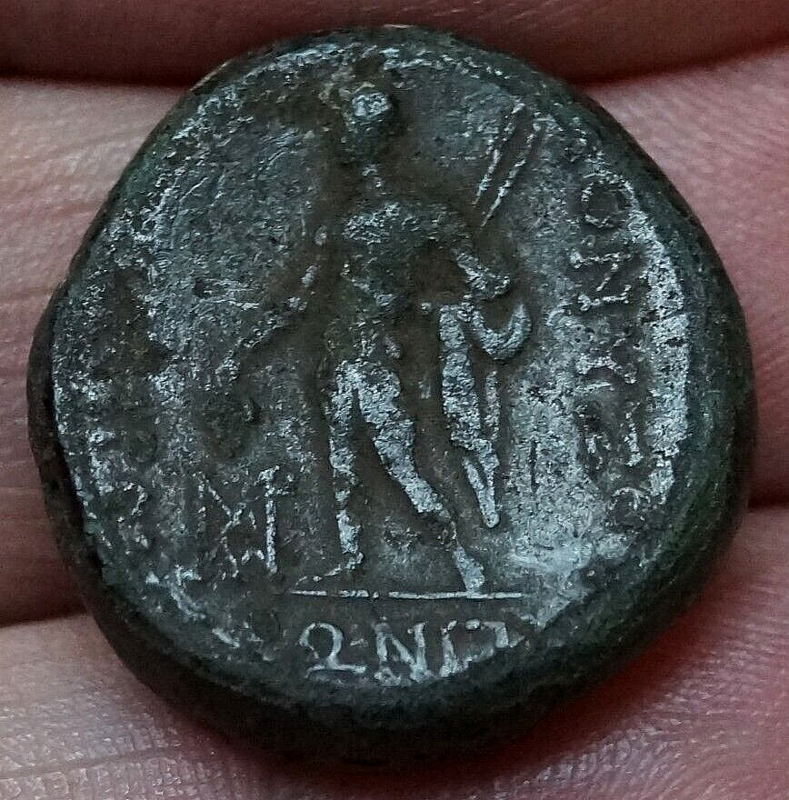 THRACE, MARONEIA, DIONYSOS, WINE GOD, 189-49 BC, 23mm, 15g, Ancient ...