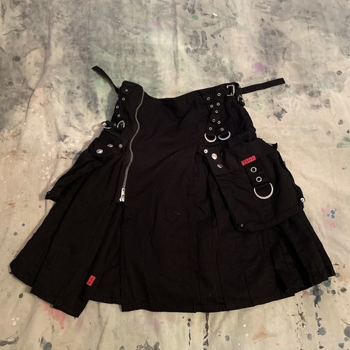 Vintage Tripp NYC Black Kilt Skirt Size Xs Unisex Cute Grunge Punk | eBay