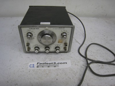 WAVETEK 144 HF SWEEP GENERATOR Pack of 2 (1 w/ no cord) | eBay