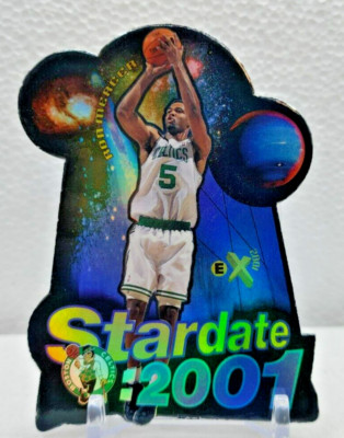 Ron Mercer SSP Die-Cut Stardate 2001 Fleer Skybox EX 11 of 15SS Boston ...