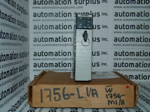 1756-L1/A LOGIX 5550 PROCESSOR UNIT WITH 1756-M1/A 512KB MEMORY ...