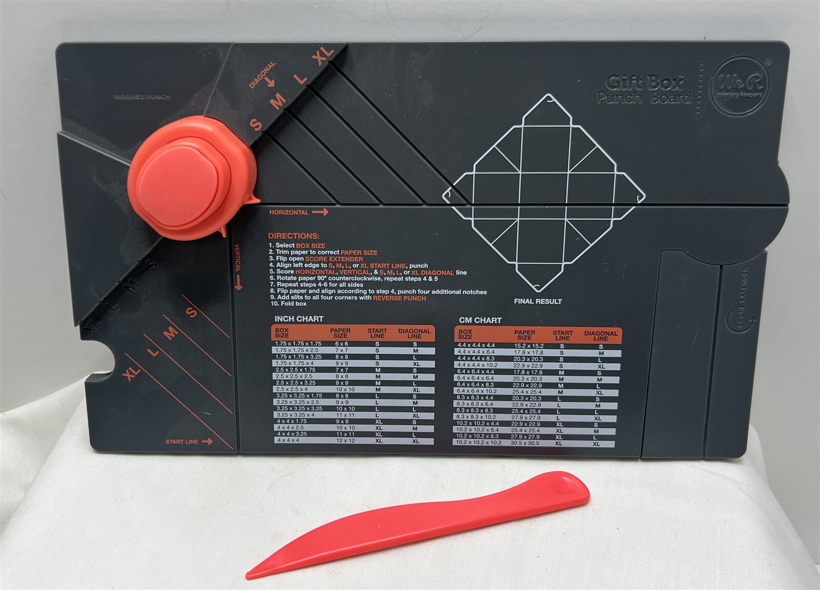 We R Memory Keepers GIFT BOX PUNCH BOARD Favor Treat Boxes Tool | eBay