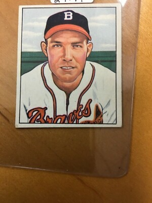 1950 Bowman Baseball Pete Reiser Boston Braves Card #193 | eBay