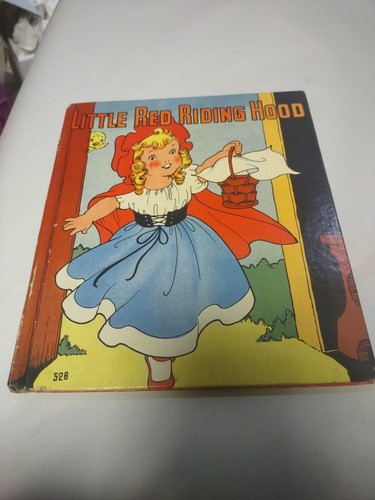 1938 Little Red Riding Hood. Hard Cover illus. by Ethel Hays Book 528 ...