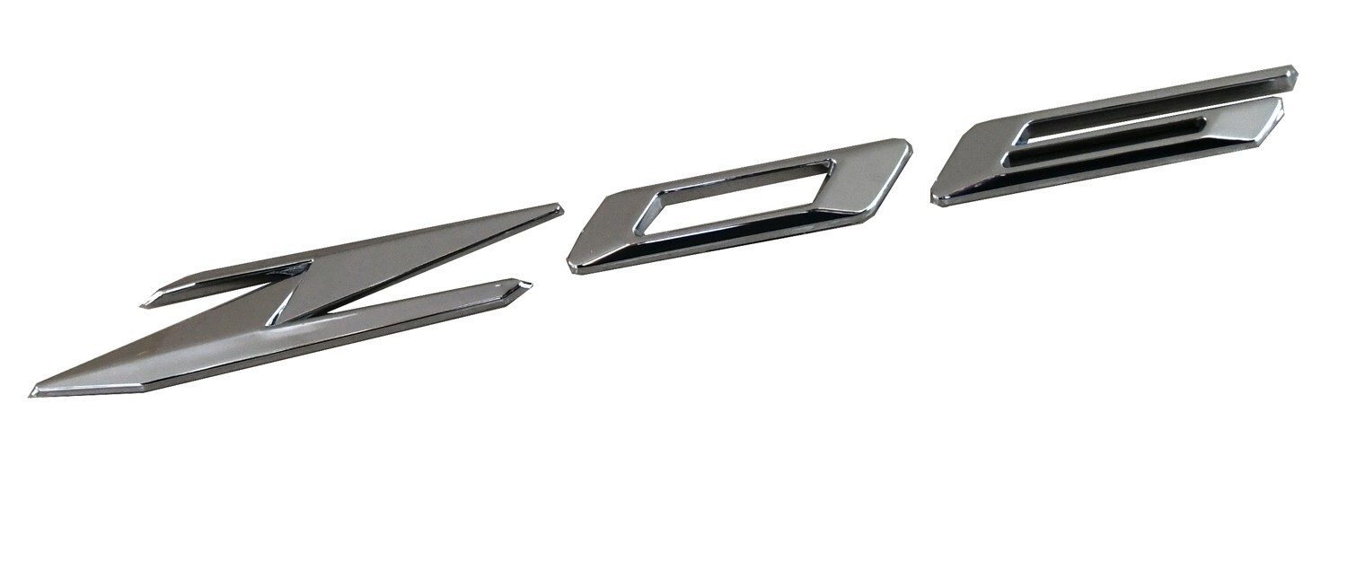 2Pcs NEW C8 Z06 Emblems Car Badge for 2023 GM Corvette 85623536 Chrome ...