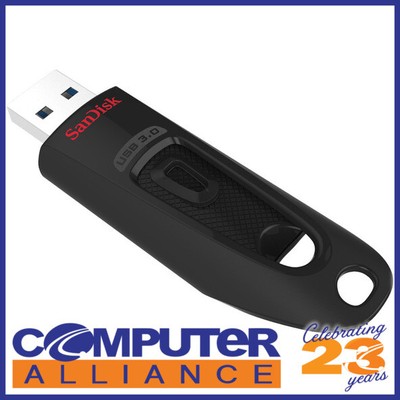 128GB SanDisk Ultra USB 3.0 Flash Drive CZ48 Black SDCZ48-128G-U46 | eBay