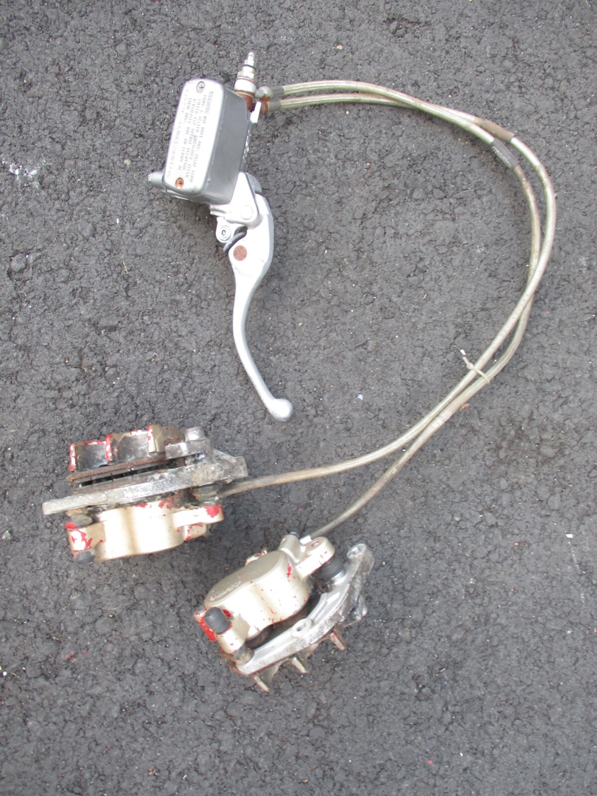 1994-1997 HONDA VFR750 VFR 750 INTERCEPTOR Front Brake Caliper Lever ...