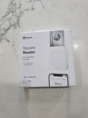 Square A-SKU-0792 Credit Card Reader for Contactless and Chip Machine ...