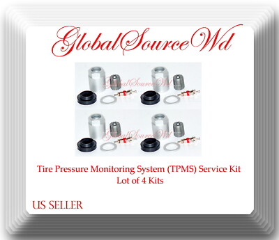 4 Kits TPMS Sensor Service Kit Fits: Hyundai Kia Toyota | eBay
