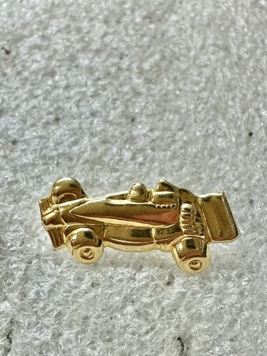 18k 750 Yellow Gold VTG Race Car Pin 1.42 Grams | eBay