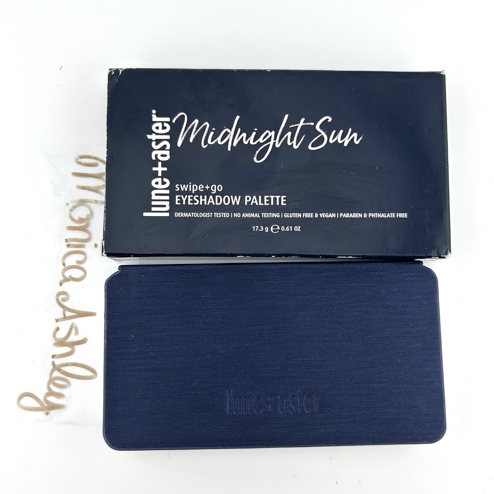 Lune + Aster Midnight Sun Eyeshadow Palette | Swipe + Go, 0.61 Oz New ...