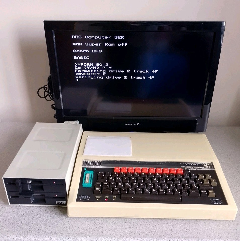 Pace 40/80 track DS Dual Disc Drive for the Acorn BBC Micro | eBay UK