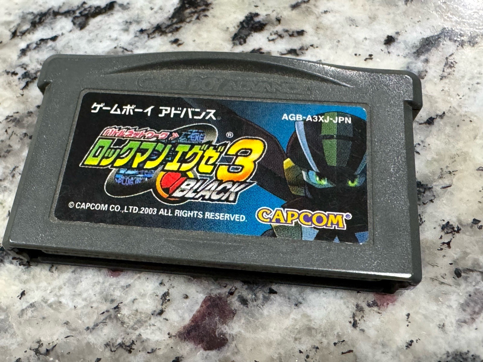 Rockman EXE 3 Black Battle Network Game Boy Advance GBA Japanese + FREE ...