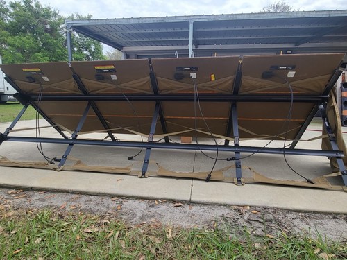 Nishati Portable Expedition Solar Array 420 Watt Military Surplus Free ...