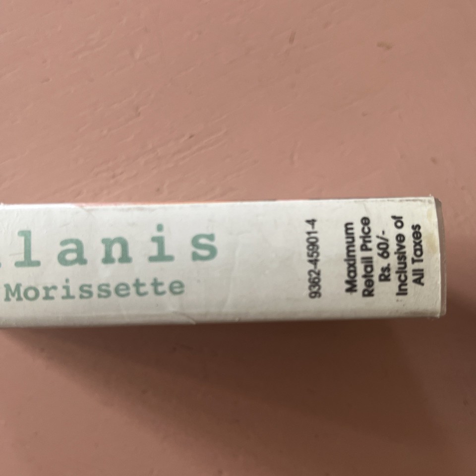ALANIS MORISSETTE JAGGED LITTLE PILL 1997 RARE CASSETTE TAPE INDIA ...