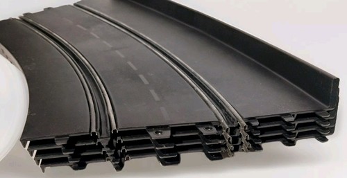 LOT 4 VINTAGE 1968 ELDON SLOT CAR TRACK 1435-11 SUPER RALLY BANKED ...