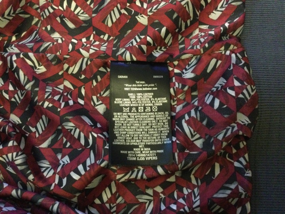 Ted Baker Grey Suede Bomber Style Jacket. Hardly Worn. Great Condition ...