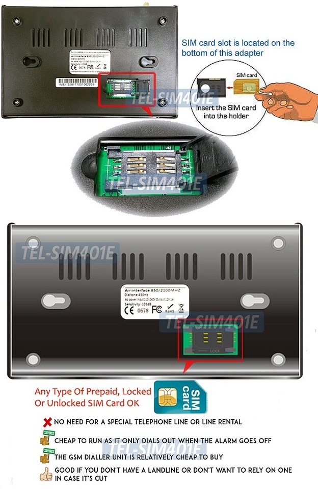 4G LTE 3G SIM Card To Analog Wired Phone Port Converter | For Europe ...