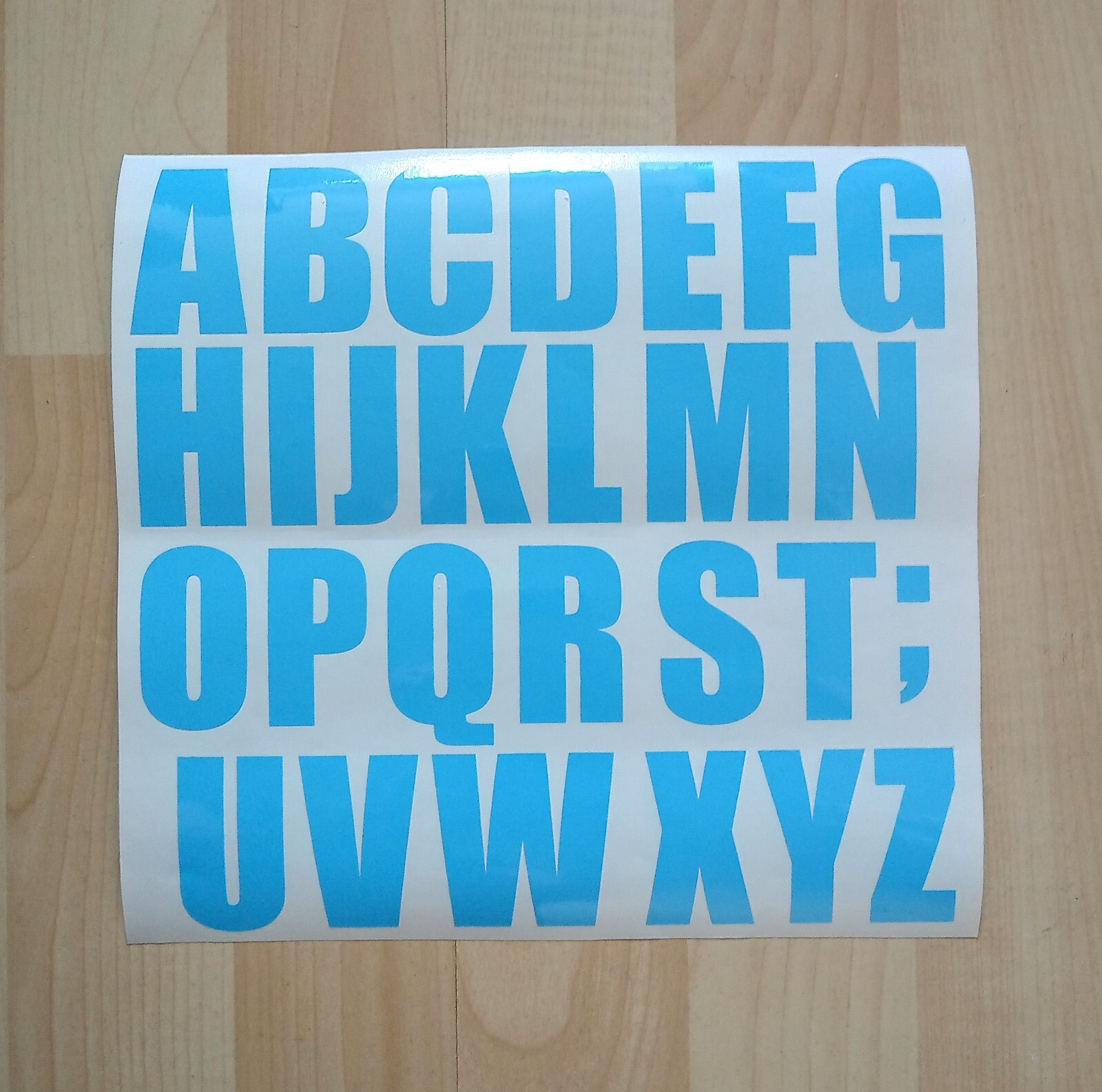 Big Sticky Letters Full Alphabet A-Z 50/60/70mm signs banner shop ...