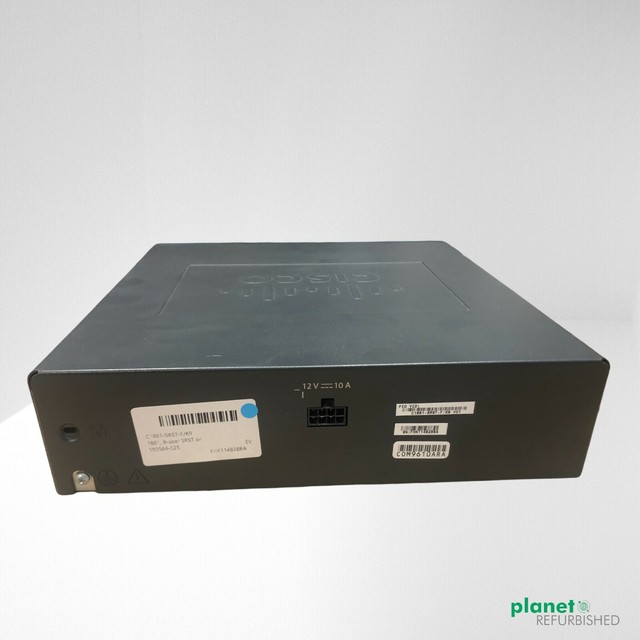 Cisco 1861 54 Mbps 8-Port 10/100 Wireless G Router (C1861-SRST-F/K9 ...