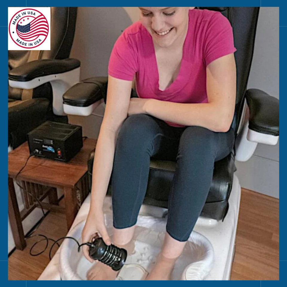 IonizeMe Maxx Heavy Duty Ionic Detox Foot Spa Machine Ion Cleanse ...