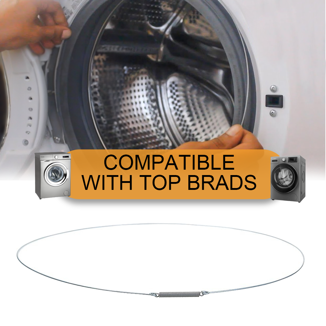 Belling Washing Machine Door Seal Bellows Gasket Clamp Band 2603900900 ...