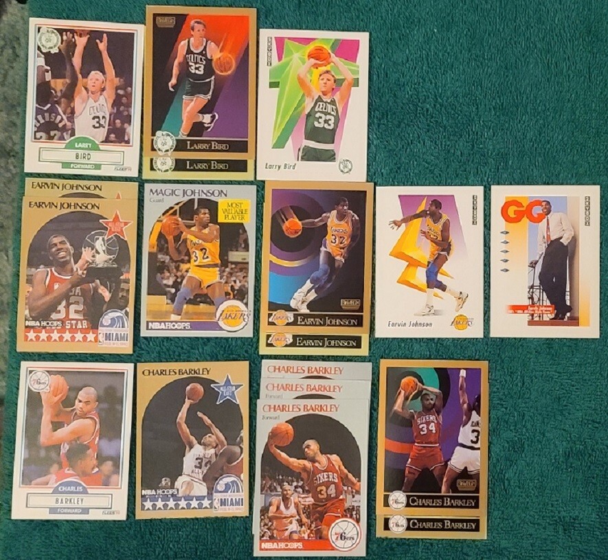 1990/1991 NBA Basketball Star cards lot of (63) | eBay