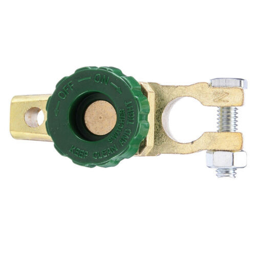 Car- Battery Isolator Terminal Quick Cut-off Disconnect Master Shut ...