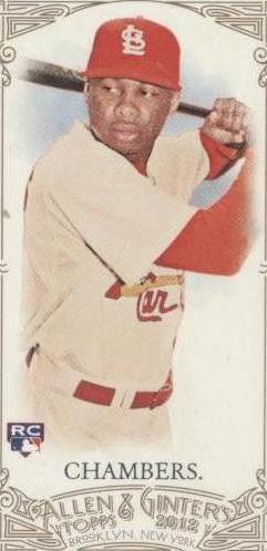 2012 Topps Allen & Ginter's - Adron Chambers #301 Mini (RC) for sale ...