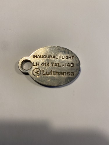 Lufthansa Marke Anhaenger Inaugural Flight Lh 414 txl iad | eBay.de