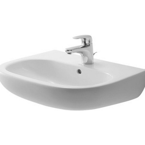 Duravit D-Code 231055 Lavabo Mononcette Ctp Cm.55 Blanc 4021534344060 ...