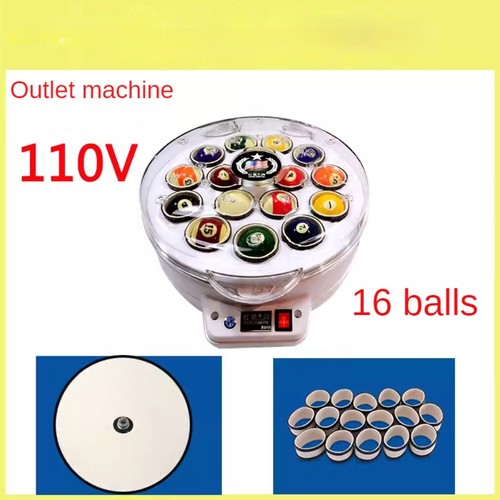 Automatic Billiard Ball Washer (American Style) 2 in 1 Ball Washer 110v ...