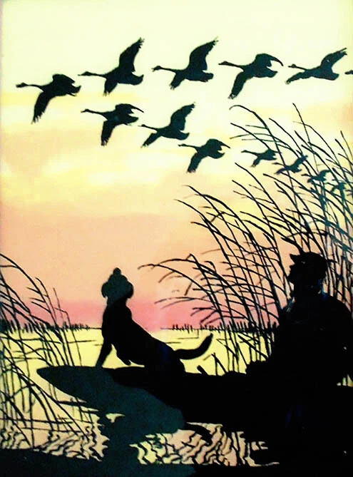 Duck Hunting Silhouettes