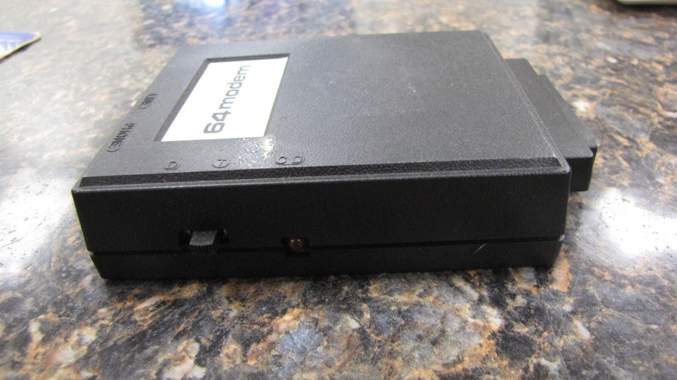 Vintage Commodore 64 Model 6003 A Computer Telelearning Modem Cartridge ...