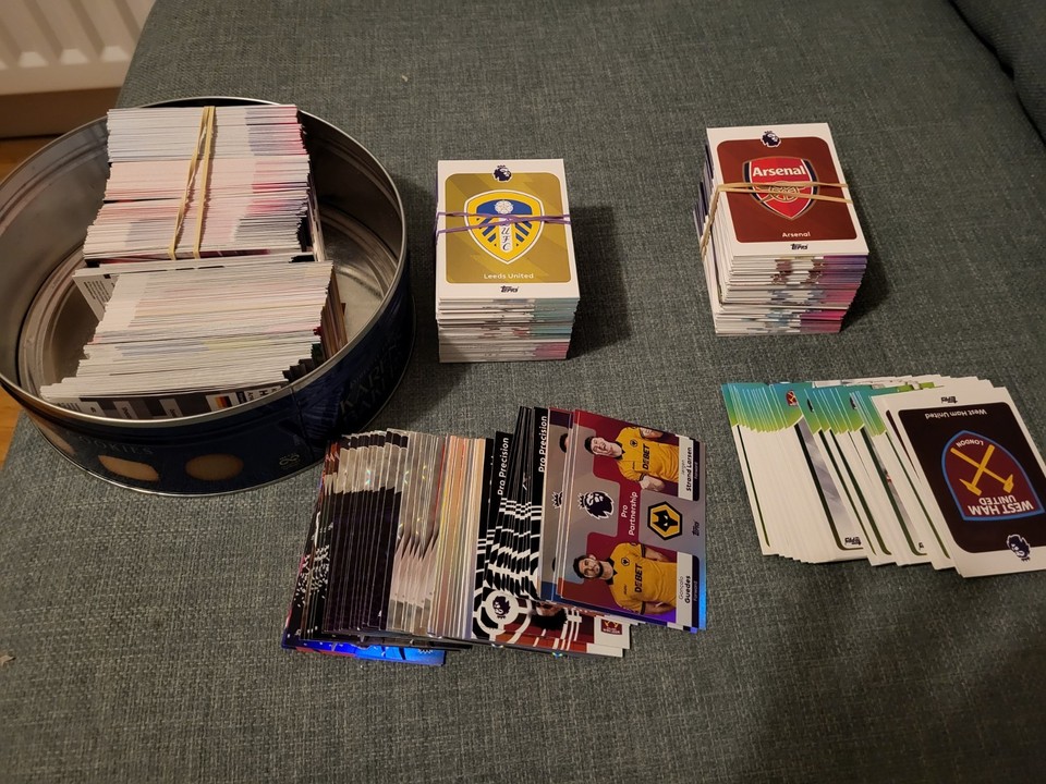 Topps Premier League 2026 Card Bundle With Chrome Kings, Gold Lions Etc ...