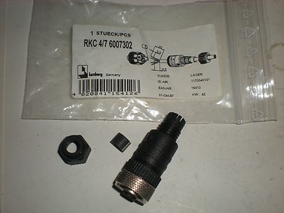 LUMBERG RKC 4/7 6007302 RKC-4/7-6007302 FEMALE CONNECTOR NEW | eBay