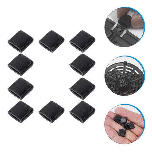 10 Pcs Baking Tray Pad Set Air Fryer Replacement Parts Silicone Tips | eBay