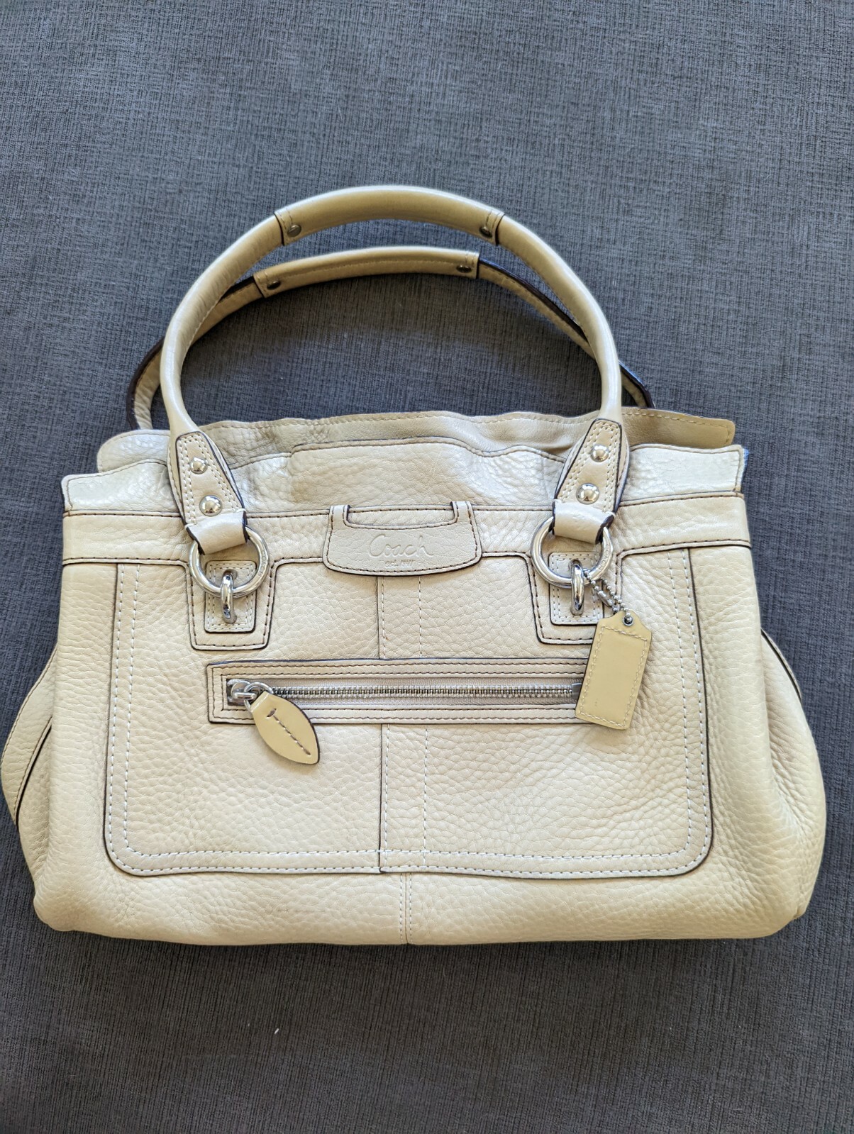 Coach Penelope Purse 13164 Leather Cream - Gem