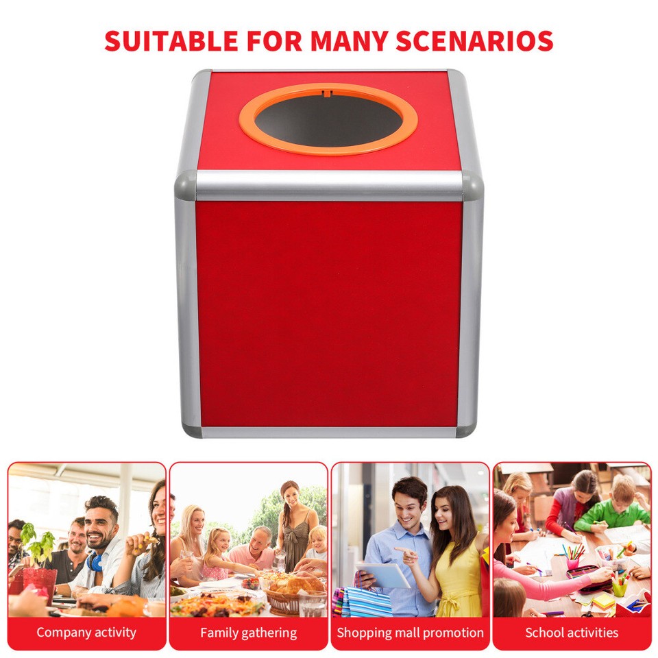 Empty Prize Box Raffle For Cash Gifts And Donations | eBay