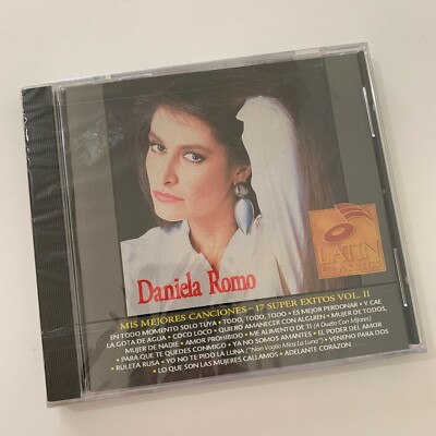 Daniela Romo CD Mis Mejores Canciones 17 Super Exitos 1993 Capitol Rare ...