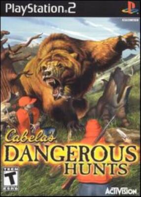 Cabela's Dangerous Hunts PS2 Playstation outdoors hunting beasts cats ...