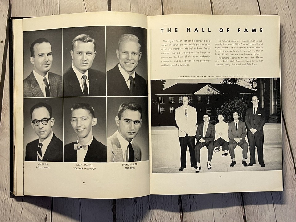 1956 Ole Miss Yearbook,University of Mississippi. 1956 Year Book. | eBay