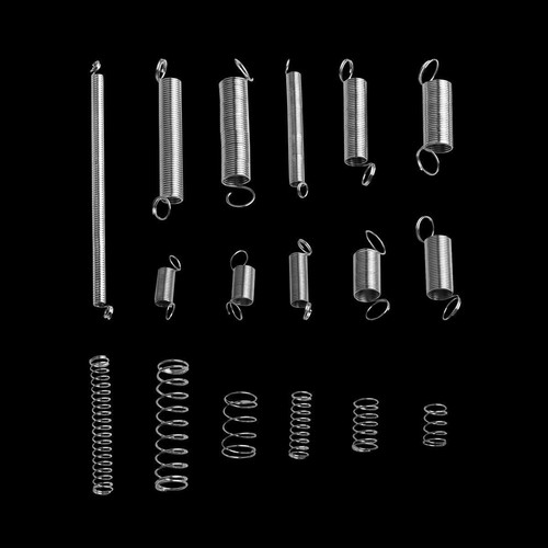 200 x Steel Springs Assortment Electrical Hardware Drum Extension ...