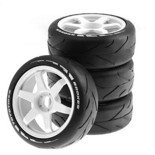 4PCS/SET Wheel Tire Replace for 1/8 Hong Nor X3GT/ KM Thor Rally/ARRMA ...