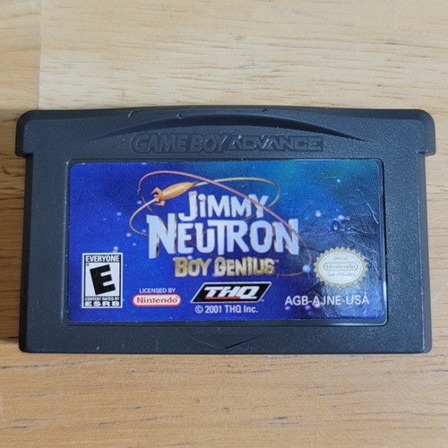 Jimmy Neutron Boy Genius (Nintendo Gameboy Advance, 2001) GBA ...